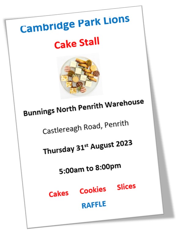 Bunnings Spring Night Market 31st August 2023 - Lions Club of Cambridge ...